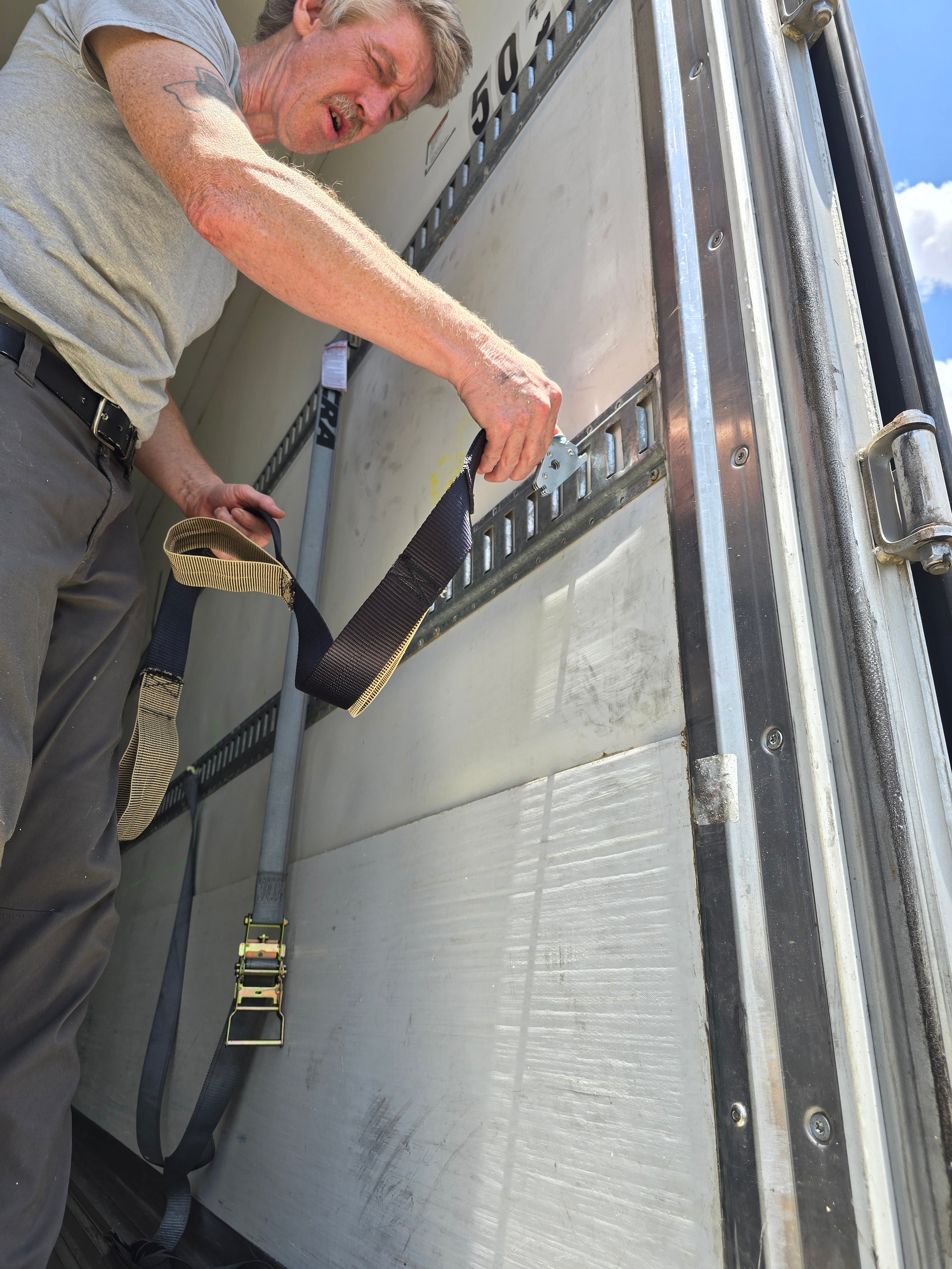 Trailer and box truck safety strap | Safety Starts Here, LLC